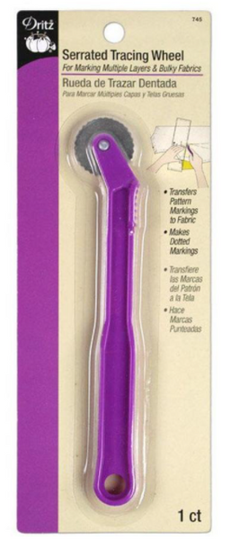 Dritz Serrated Tracing Wheel - 745 – Sewing Supply Depot