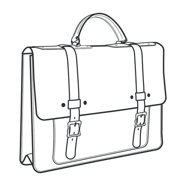 Tandy - Ohio Briefcase Paper Pattern – Sewing Supply Depot