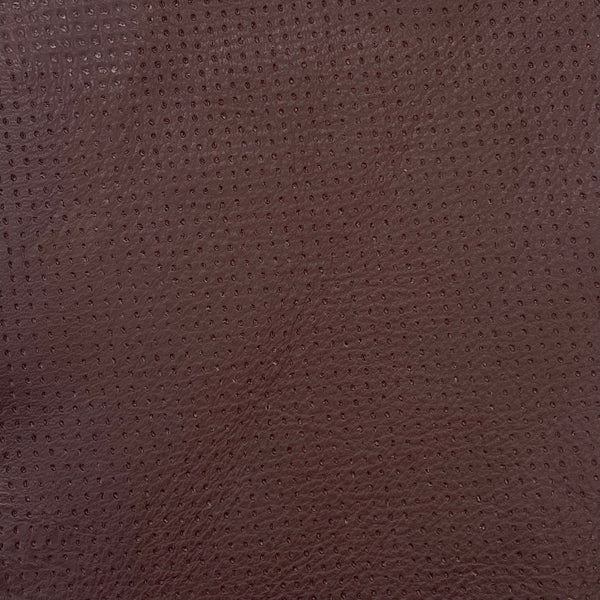 2oz (1.2mm) Perforated Cow Leather - Merlot (per square foot) – Sewing ...