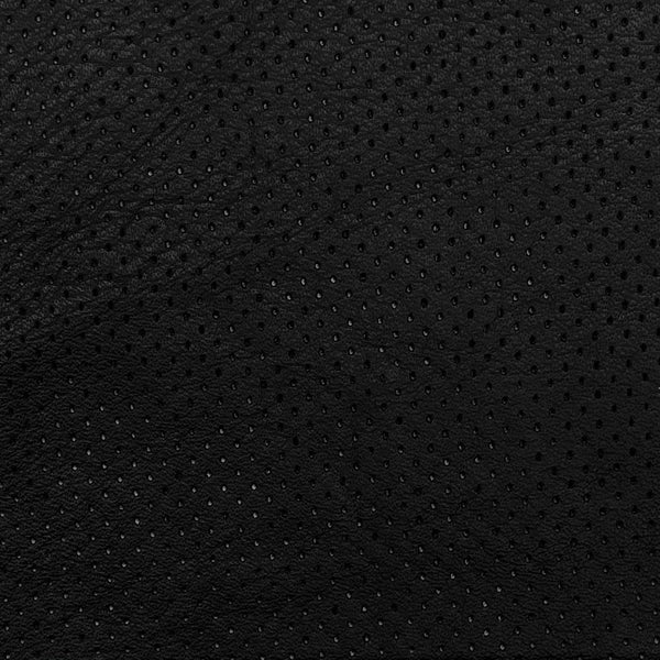 2oz (1mm) Perforated Cow Leather - Black (per square foot) – Sewing ...
