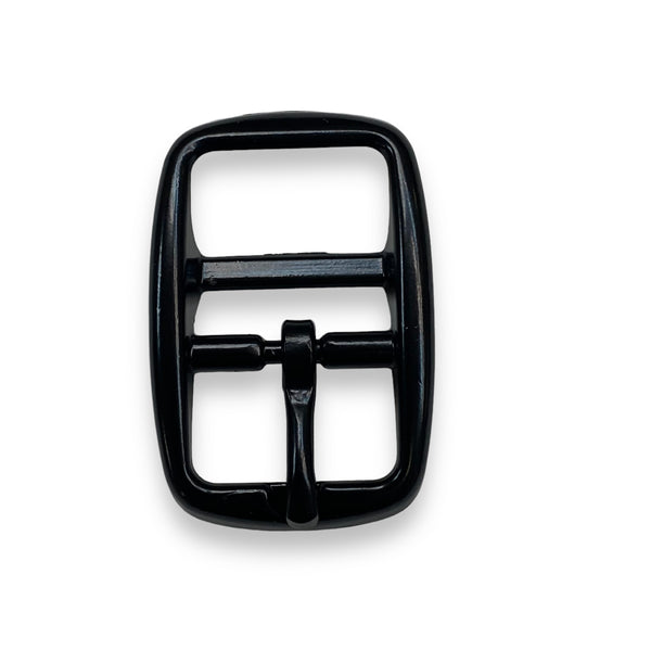 Double Center Bar Buckle - Black Oxide (2 sizes) – Sewing Supply Depot