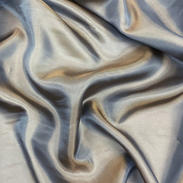 Two Tone Acetate Twill Lining - Blue Overtone, Copper Undertone ...