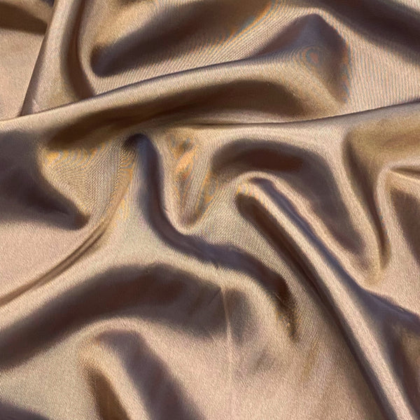 Two Tone Acetate Twill Lining - Copper Overtone, Dark Blue Undertone ...