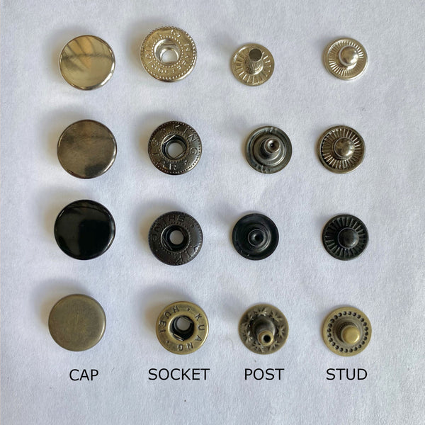 12.5 mm S-Spring Snaps (100 pack) – Sewing Supply Depot