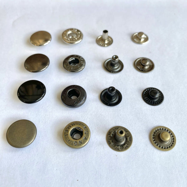 12.5 mm S-Spring Snaps (100 pack) – Sewing Supply Depot