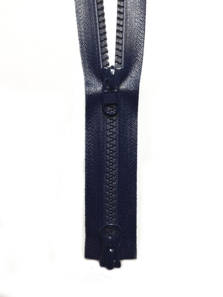 28.5" #5 Waterproof VISLON Two-Way Open End Zipper - Navy – Sewing ...
