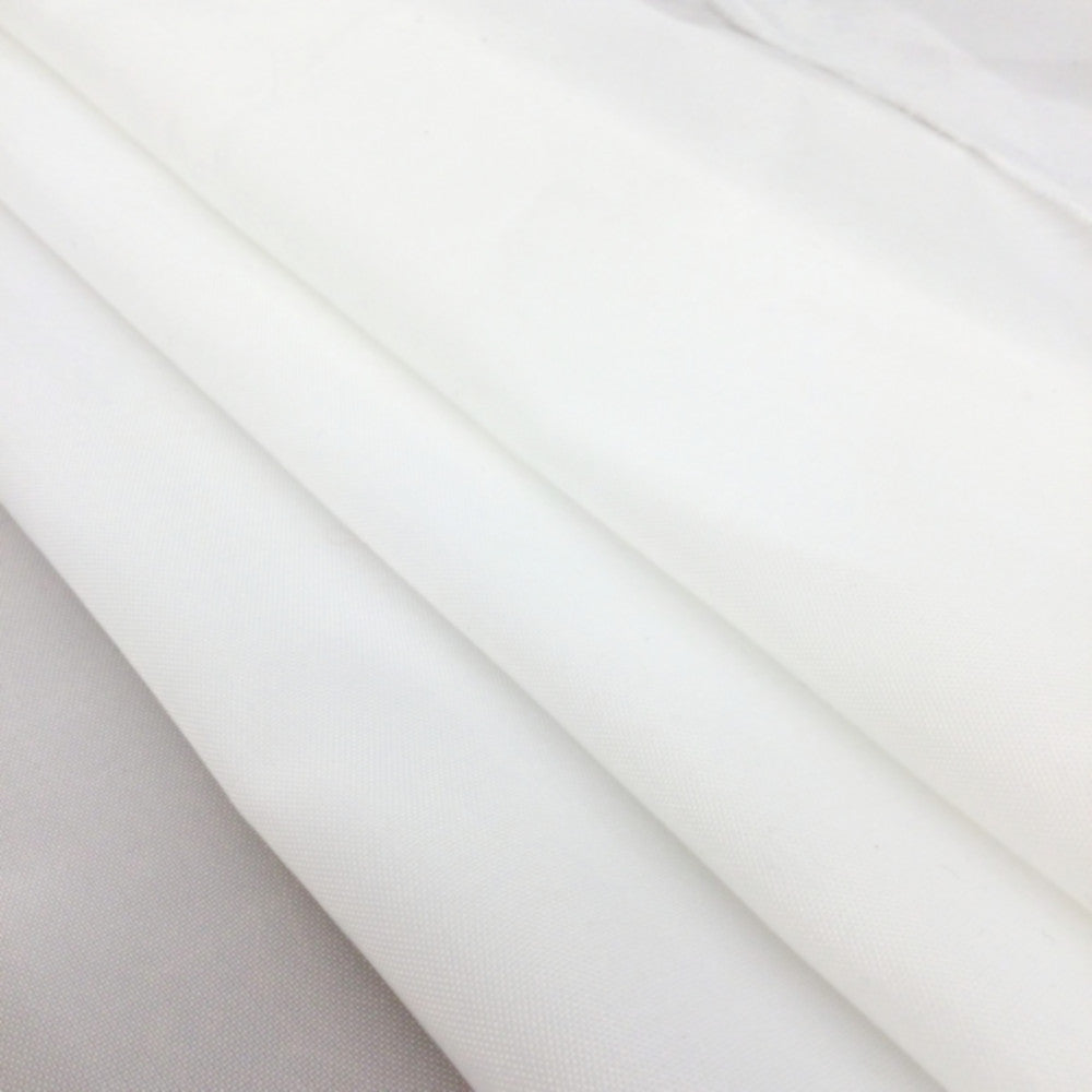White Nylon Fabric 5.1 Oz. Mid Weight Nylon Taslan Fabric With Coating